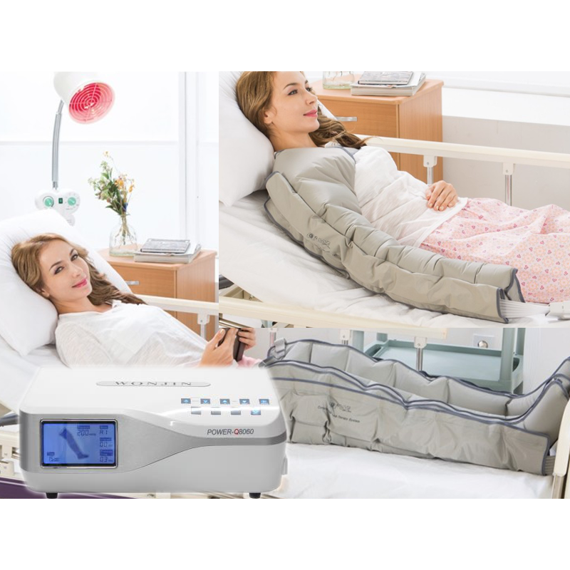 Aparat do drenażu limfatycznego POWER Q8060 z mankietem na rękę i 2 ...